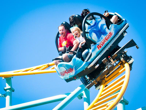 Santa Cruz Beach Boardwalk Amusement Park Rides