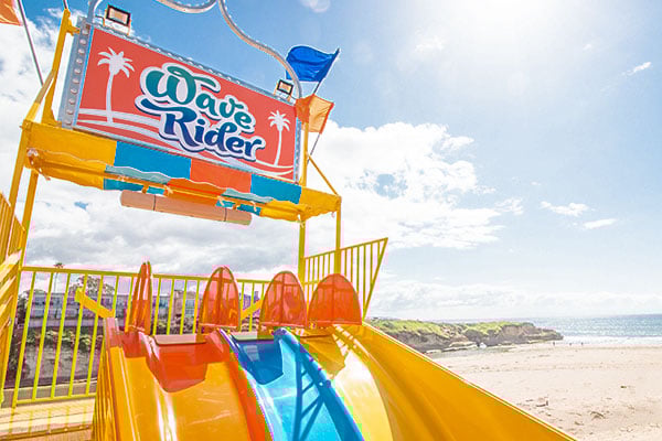 Santa Cruz Beach Boardwalk Amusement Park Rides